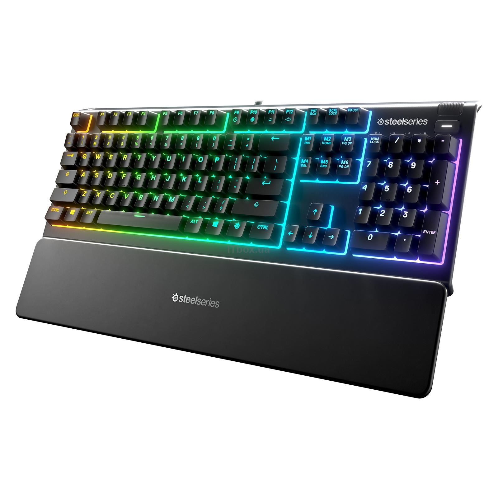 Клавиатура SteelSeries Apex 3 RU 64805 - купить в Киеве | Цена, отзывы ...