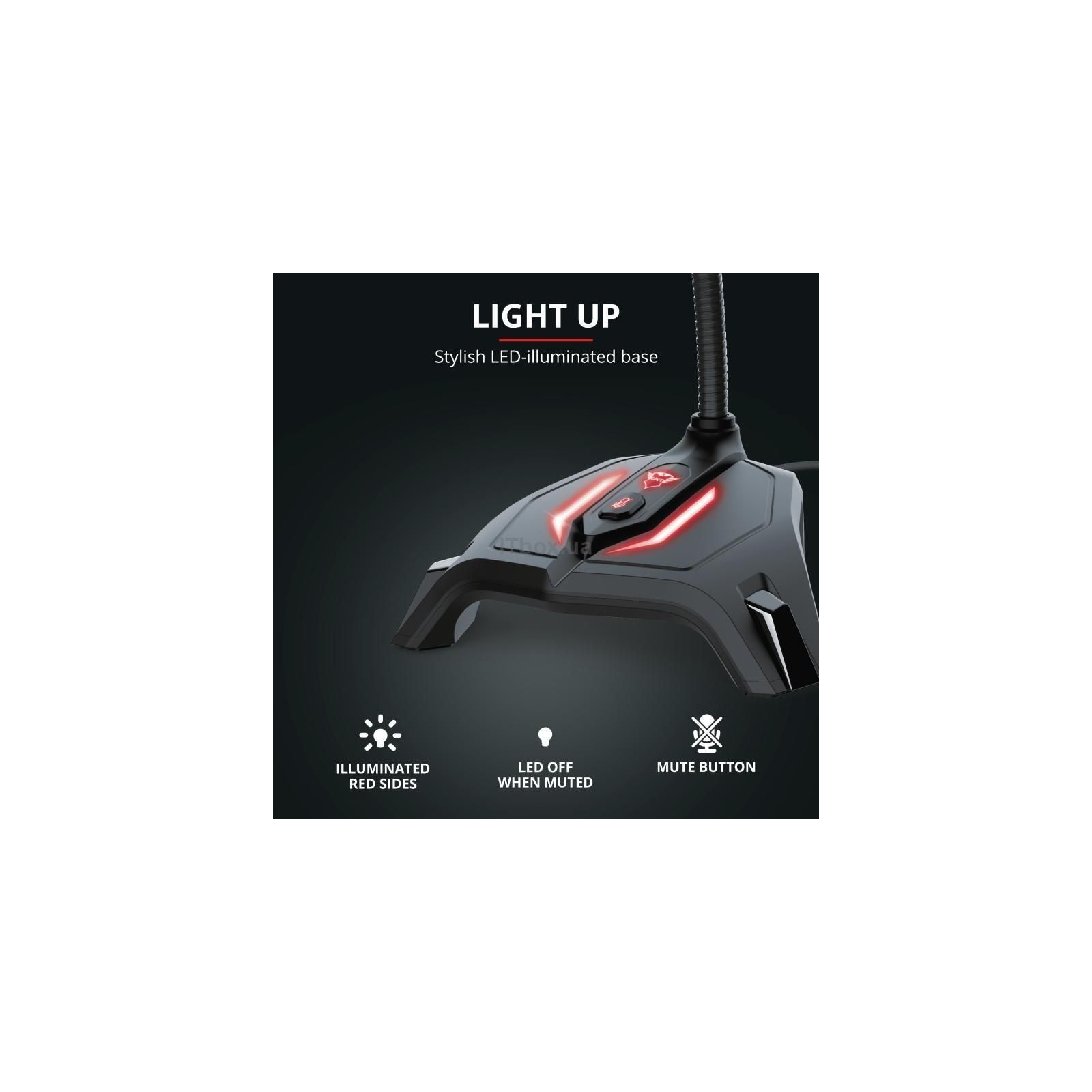 Мікрофон Trust GXT 215 Zabi LED-Illuminated USB Gaming Black 23800 ...